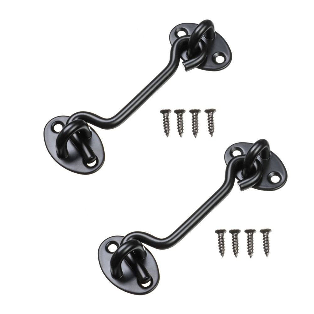 Bedroom Outdoor Heavy Duty Hardwar Cabin Hooks Gate Lock Screen Latches ...