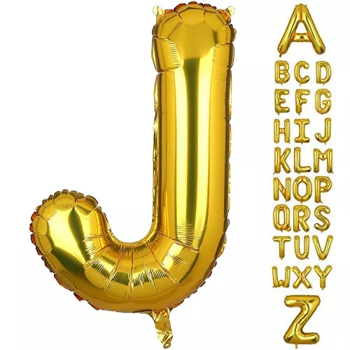 Foil Alphabet Name Word Balloon A to Z/Alphabet Foil Balloon from A-Z ...