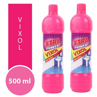 Vixol Bathroom/Tiles Cleaner Pink, 500 ML 2Pcs | Daraz.com.bd