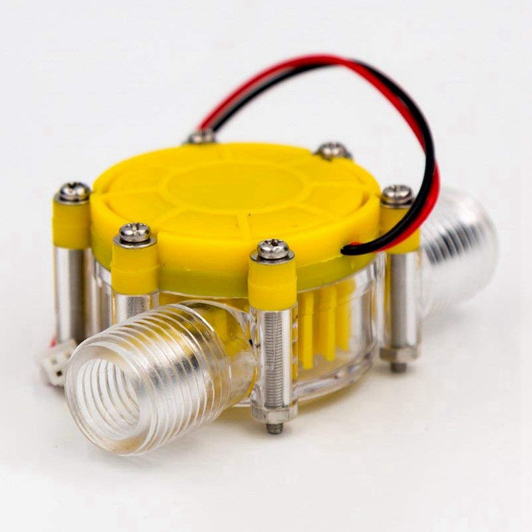 5X 10W Water Flow Pump Mini Hydro Generator Tuine Flow Hydraulic ...