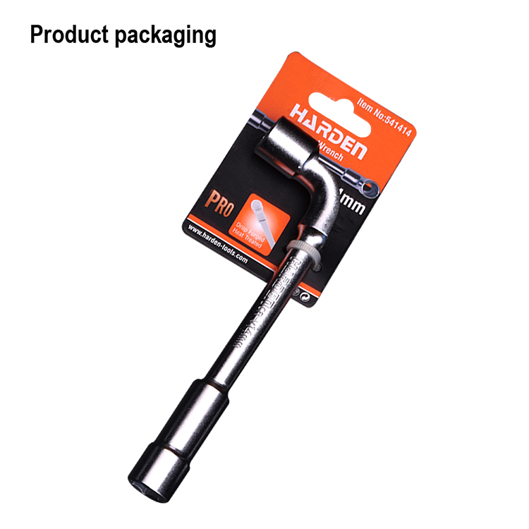 Harden 17mm L-Type Socket Wrench L-angled Hex Socket Spanner Double ...