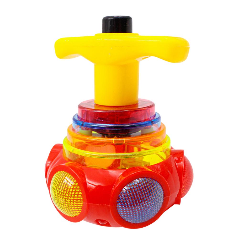 Kids Spinning Toy With Lights & Music Spin Top Toy With Launcher Kids ...
