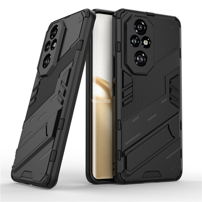 Vantime for Honor 200 Pro 5G Armor Case Kickstand Shockproof Matte Back ...