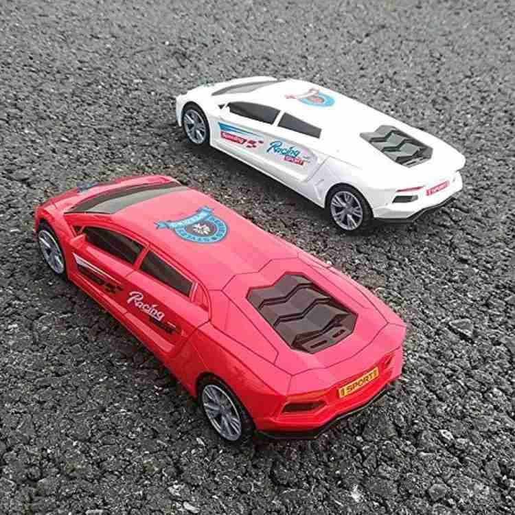 Super Car Toy Bump & Go Toy Car For Kids With 360 Degree Rotation ...