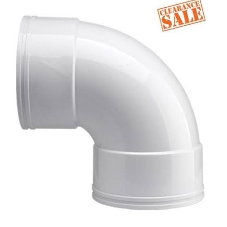 110mm bend upvc daya 4" inch 90° white | Daraz.com.bd