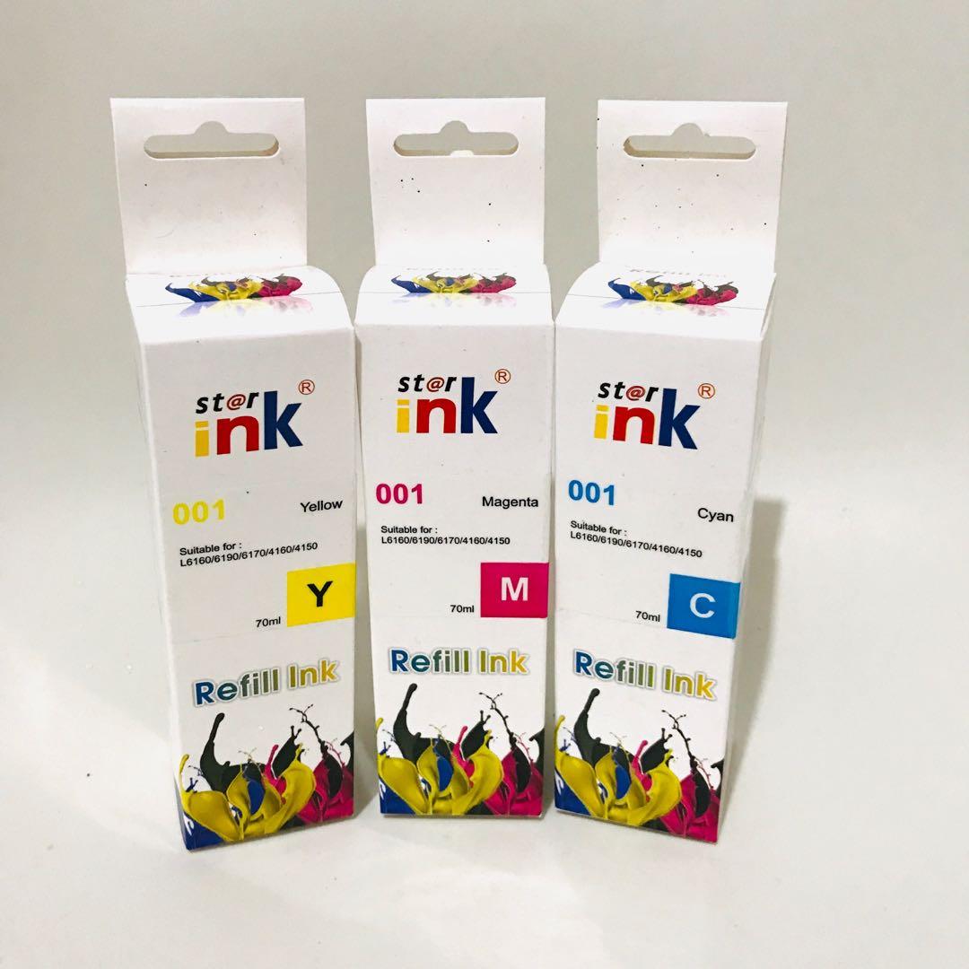 STARINK L380/L800/E003 Colour Refill Compatible With EPSON & CANON ...