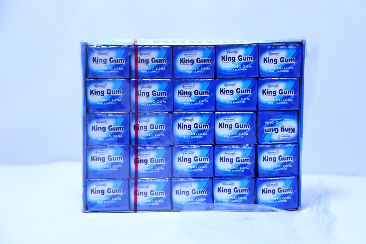 KING GUM MINT FLAVOR CHEWING GUM - 50 PCS | Daraz.com.bd