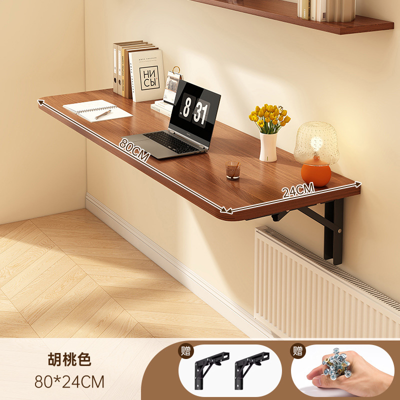 Foldable Desk Wall Hanging Folding Table Wall Hanging Study Table ...