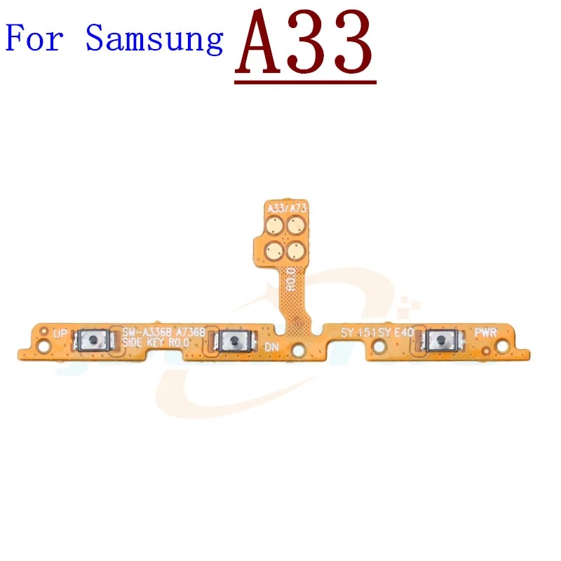 Volume Power Switch On Off Button Key Ribbon Flex Cable For Samsung ...