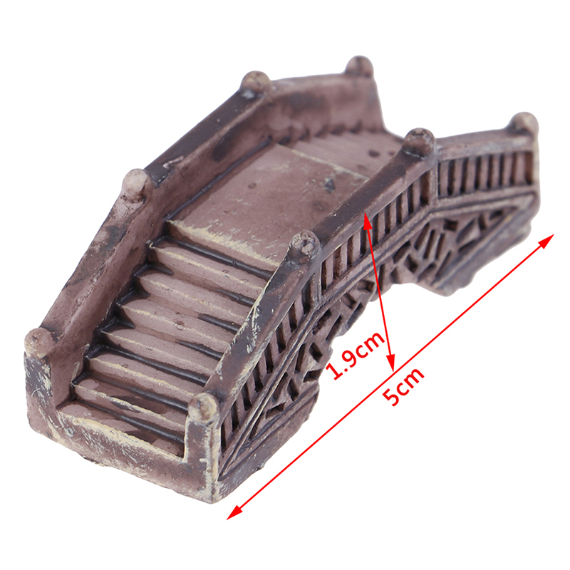 【Toy life hall】Mini Bridge Home Ornaments Figurines DIY | Daraz.com.bd