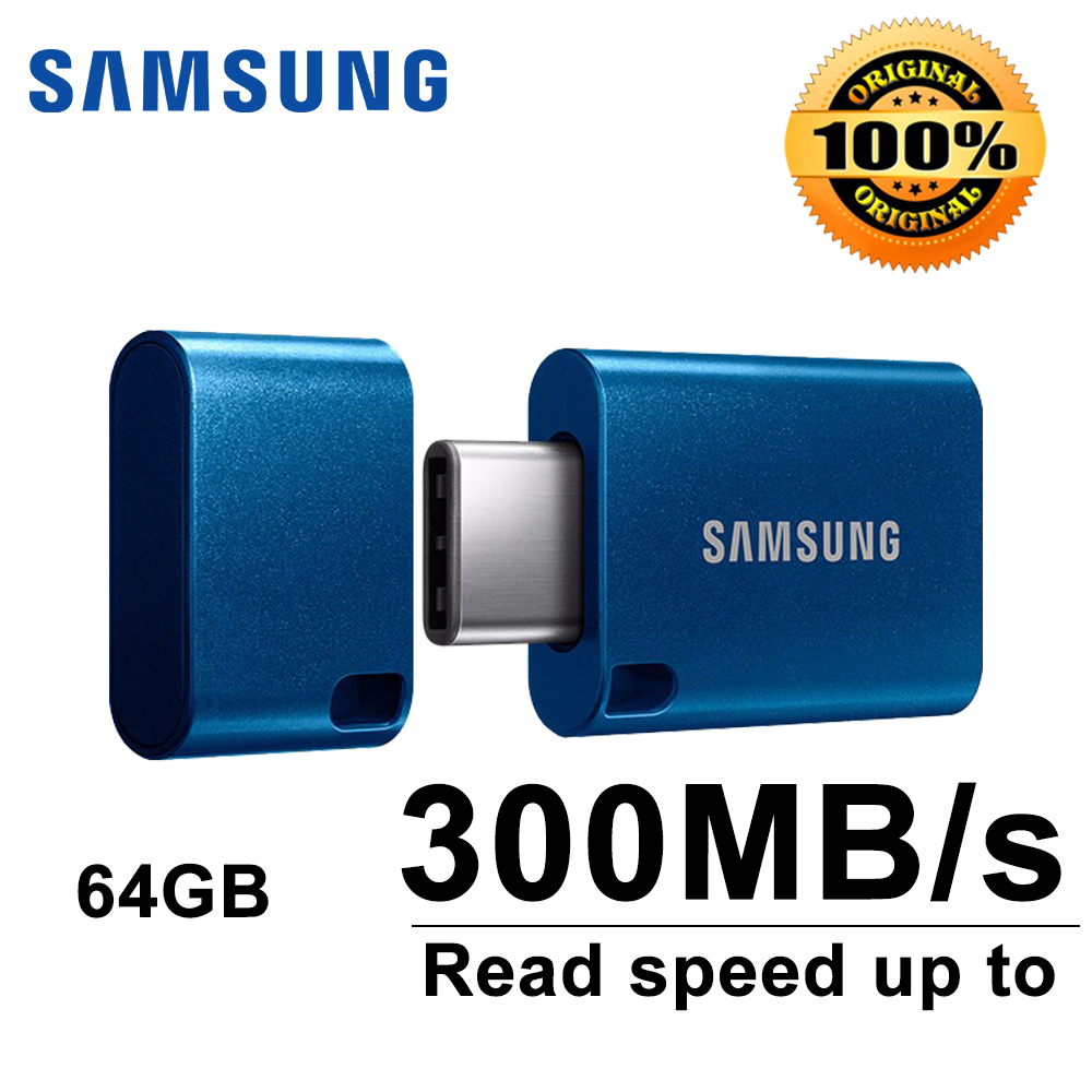 SAMSUNG Type-C USB Flash Drive 256G 128G 400mb/s 64GB Pen Drive USB 3.1 ...