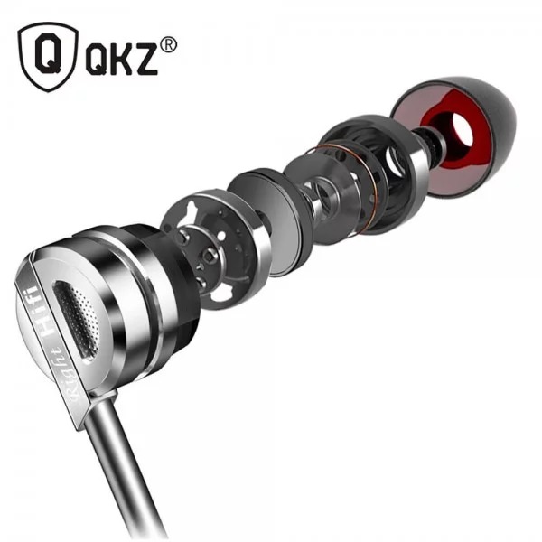 QKZ DM 9 Zinc Alloy Hifi Earphones Gaming High Stereo Bus Sound In Ear ...