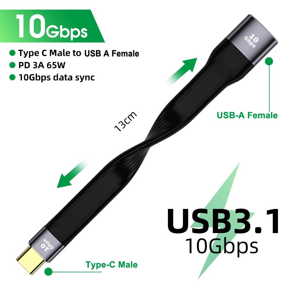 USB 4.0 Gen3 Data Cable PD 100W 5A Fast Charging USB C to Type C Cable ...