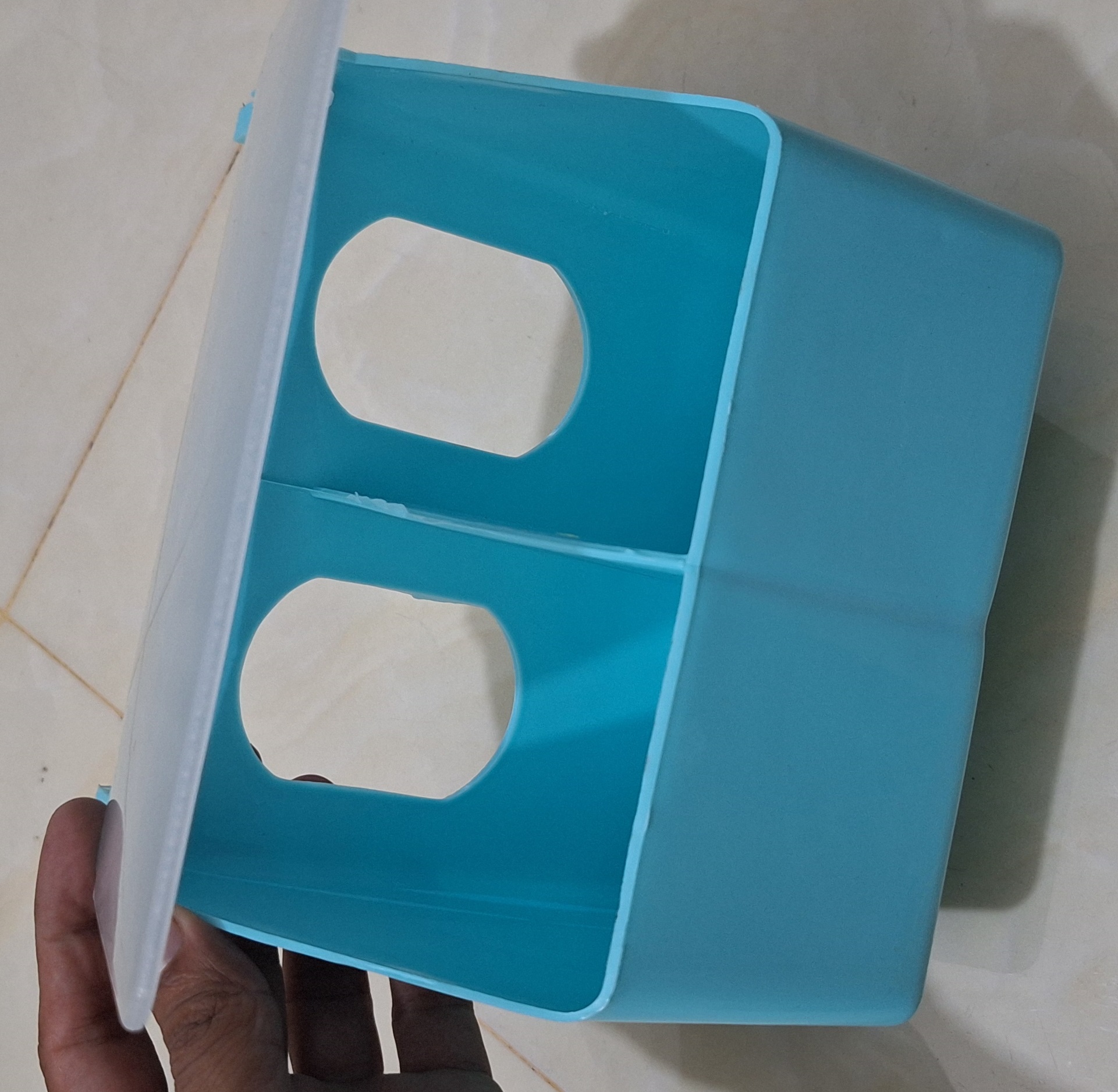 Birds Feeding Box | Two-Hole feeder | Pigeon, poultry, Hen, Quail ...
