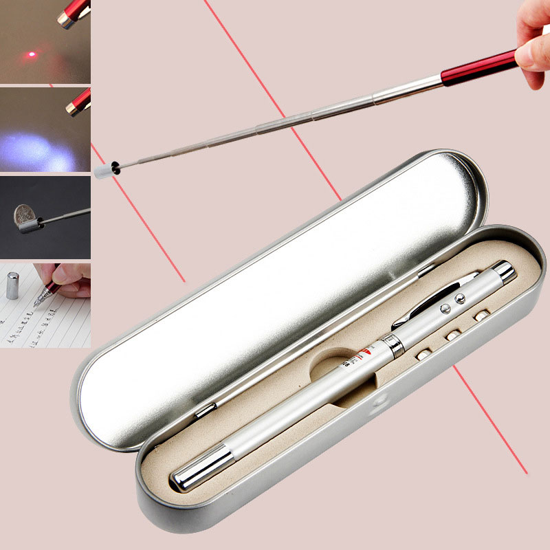 Multifunction Ballpoint Creative Infrared Telescopic Pointer Pen ...