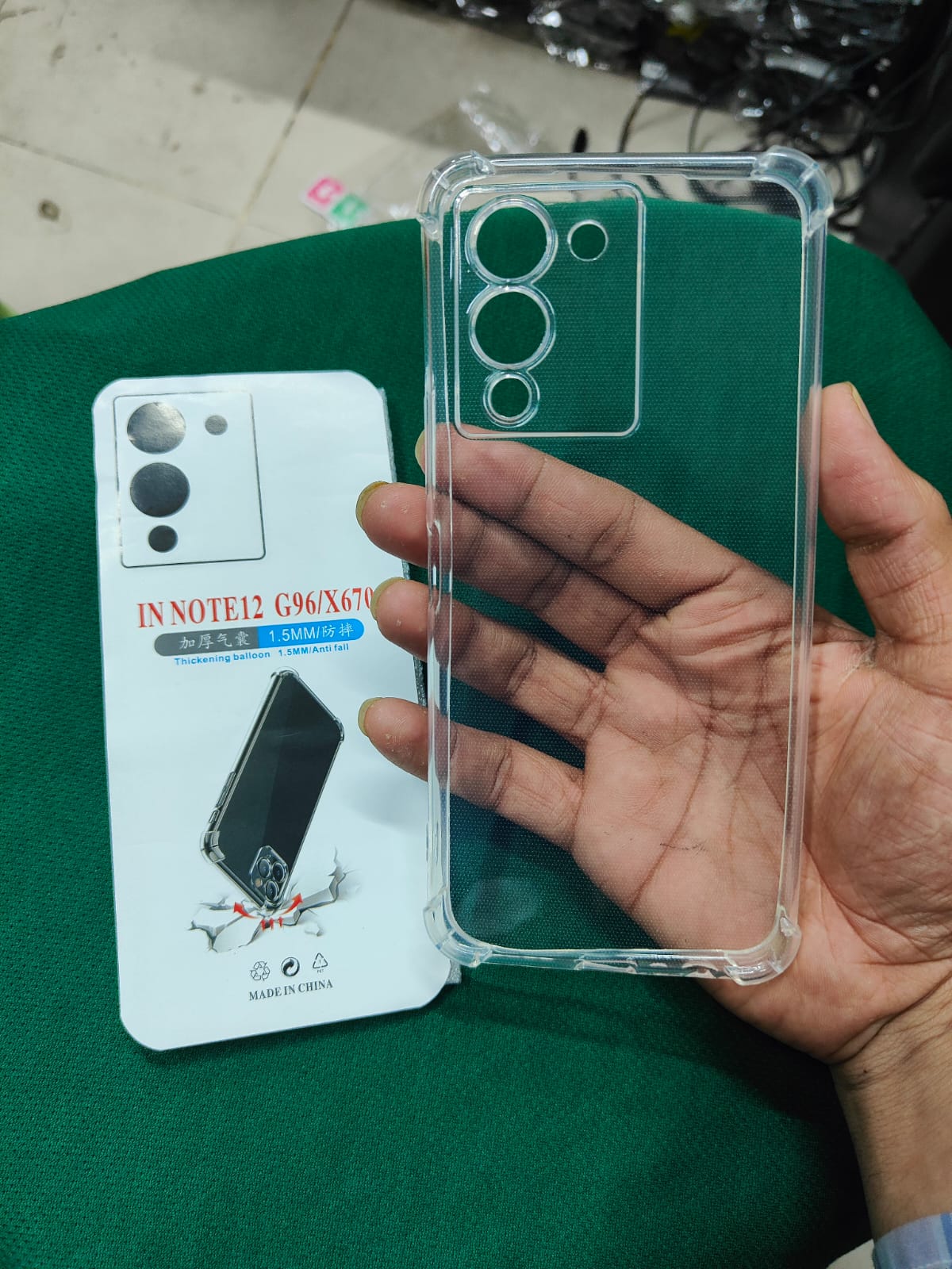 Infinix Note 12 G96 Clear Cover Soft Thin Anti-Scratches Crystal Case ...