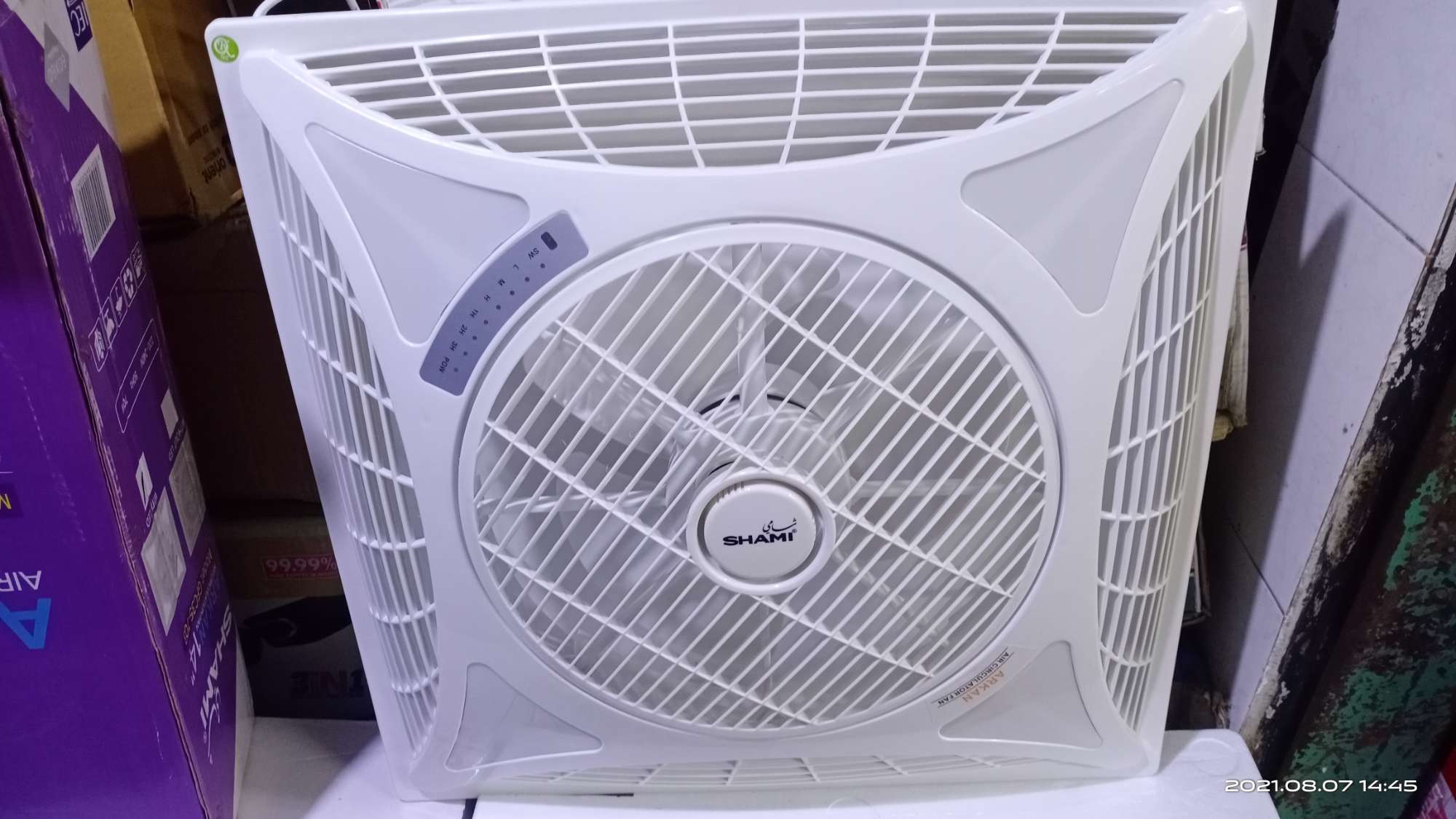 Ceiling Box Fan | Shelly Lighting