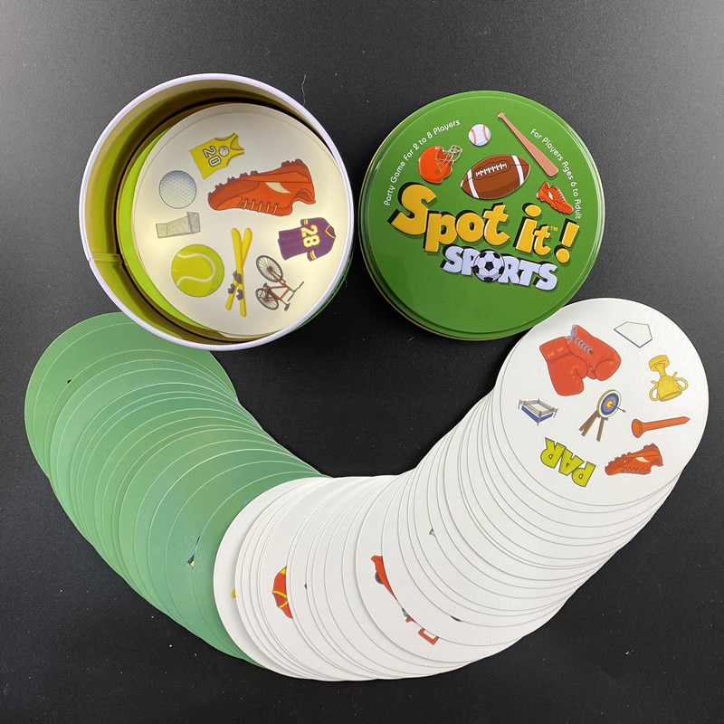 【Get the Perfect Fit】 Spot It Dobble Cards Game Dobble Animals Kids ...