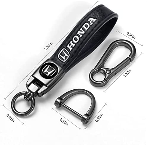 Honda Premium Leather Keychain - Key Ring | Daraz.com.bd