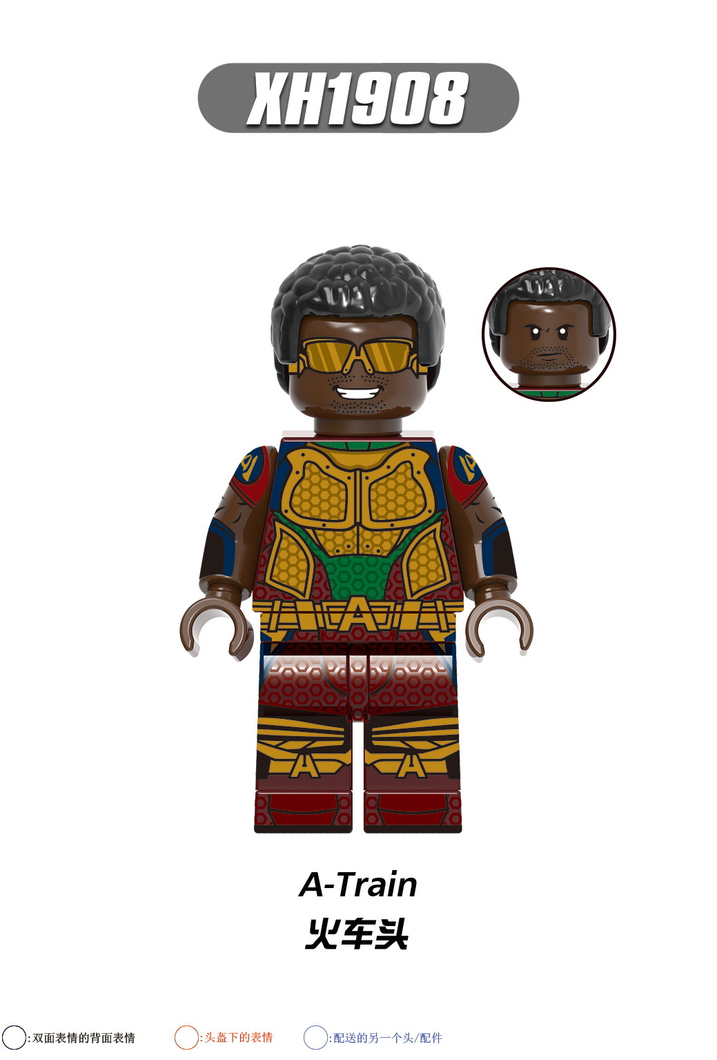 Single Sale The Boys Figures Building Blocks Homelander Starlight Maeve ...