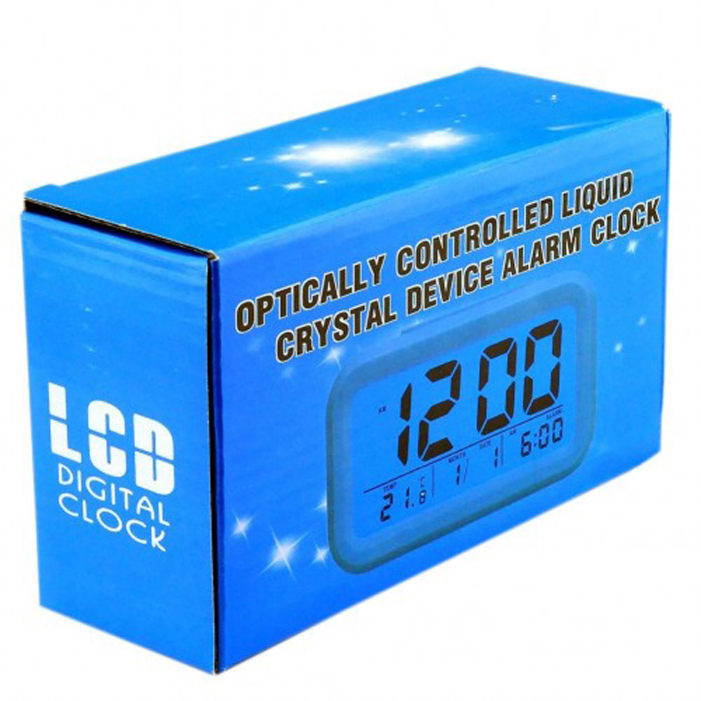 Led Digital Alarm Clock Electronic Digital Alarm Screen Desktop Clock ...
