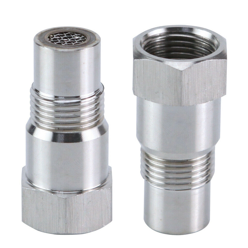 2Pcs Oxygen O2 Sensor Spacer Adapter Bung Catalytic Converter Fix Check ...