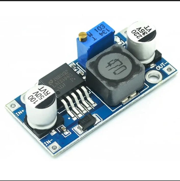 Lm2596s DC-DC Adjustable Step-Down Voltage Regulator Power Supply Modu Board 3A Buck Converter ...
