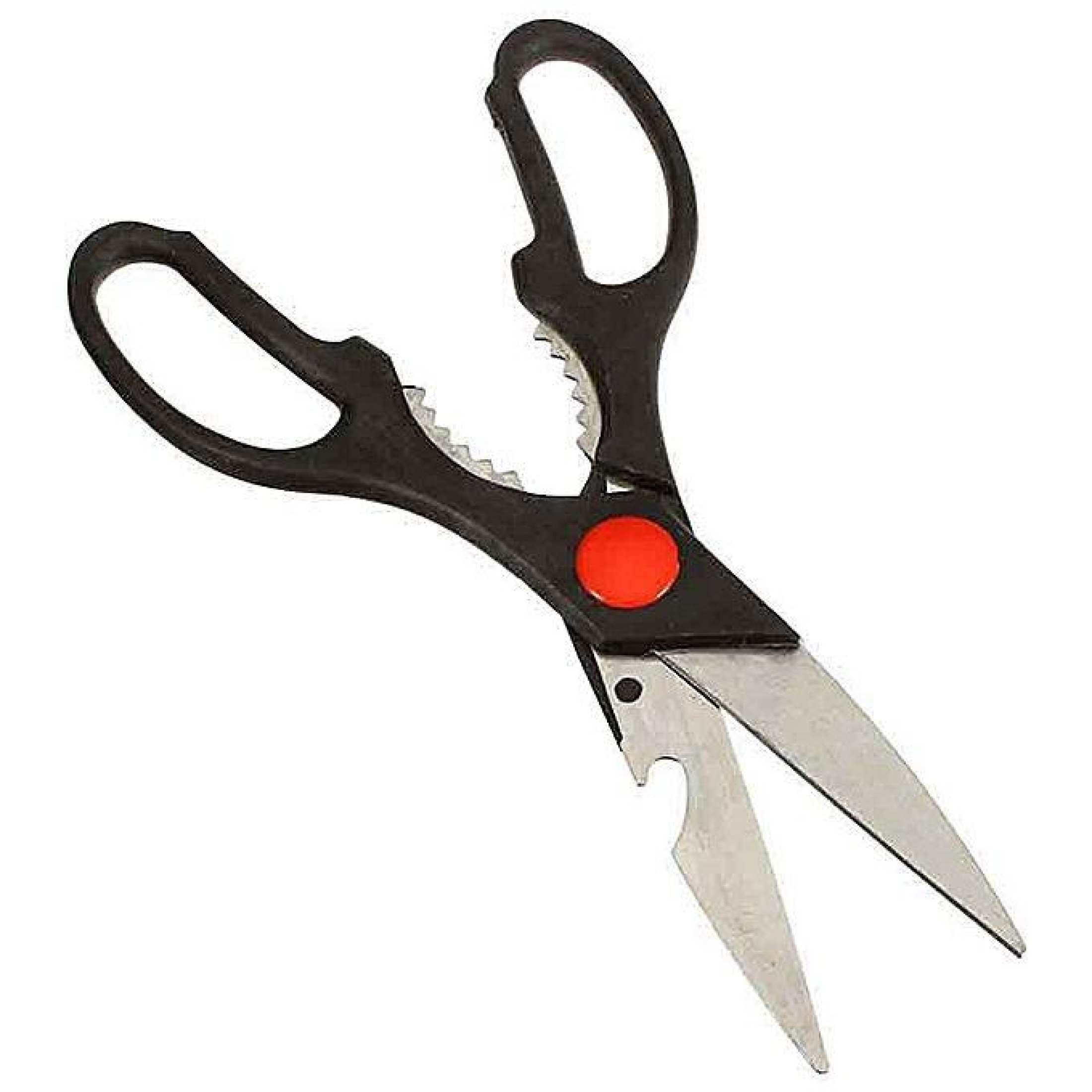 Stainless Steel Fish Cutting Scissors - Black | Daraz.com.bd