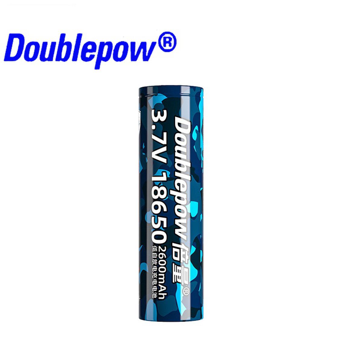 Doublepow 18650 3.7V 2600mAh Lithium ion Battery - Battery for Reliable ...