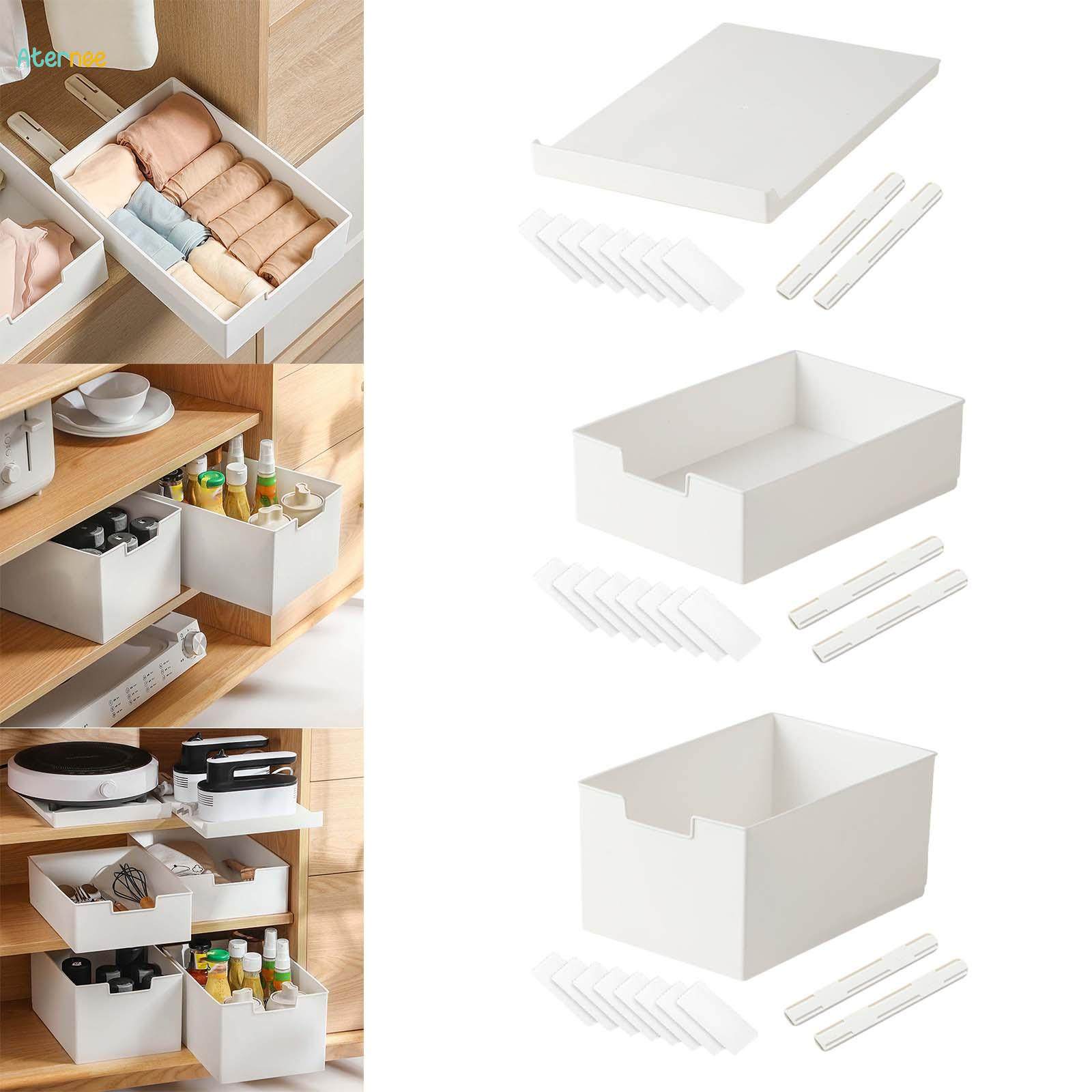 Pull Out Cabinet Organizer Slide Out Drawer Storage Shelves for ...