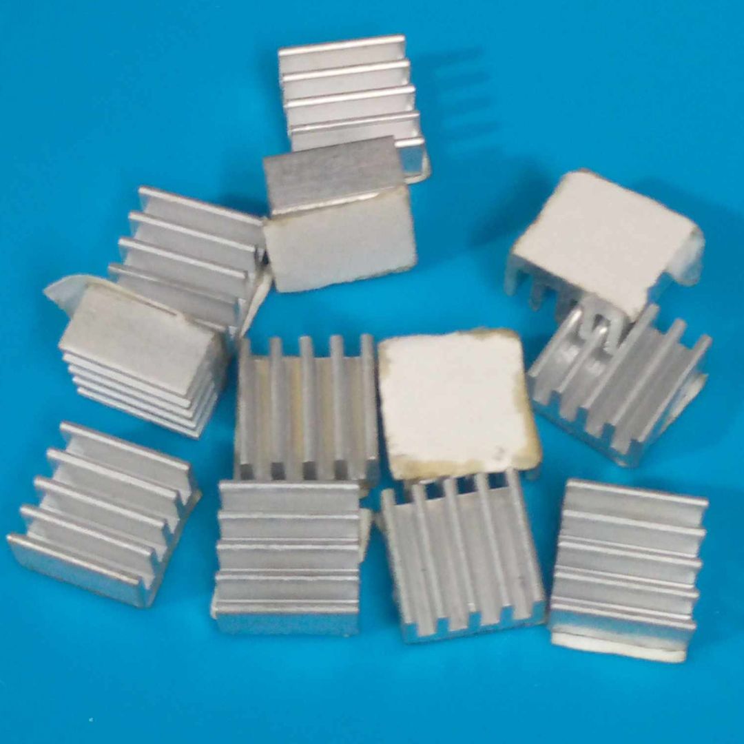 10Pcs - Aluminum Heat Sink 9x9x5mm Heatsink Module For LED IC UPS IPS ...