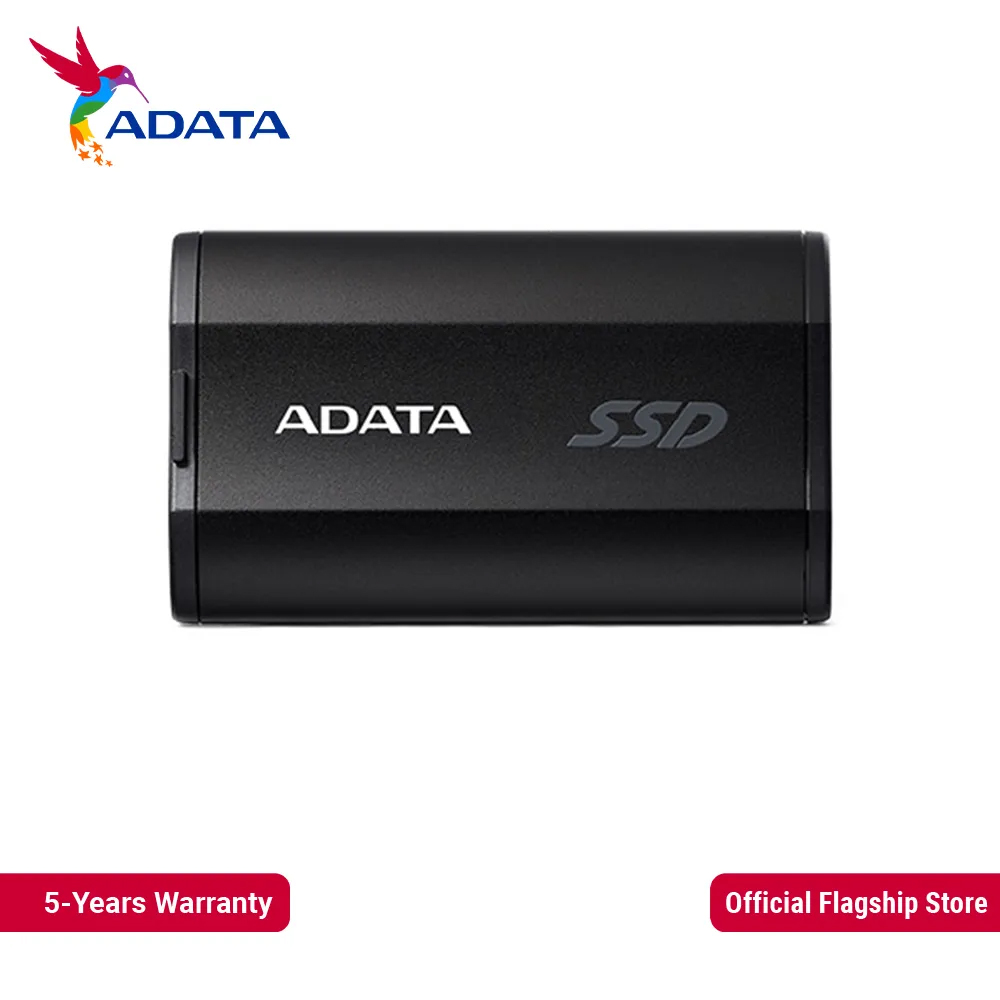 ADATA SD810 2000GB USB 3.2 External Portable Solid State Drive ...