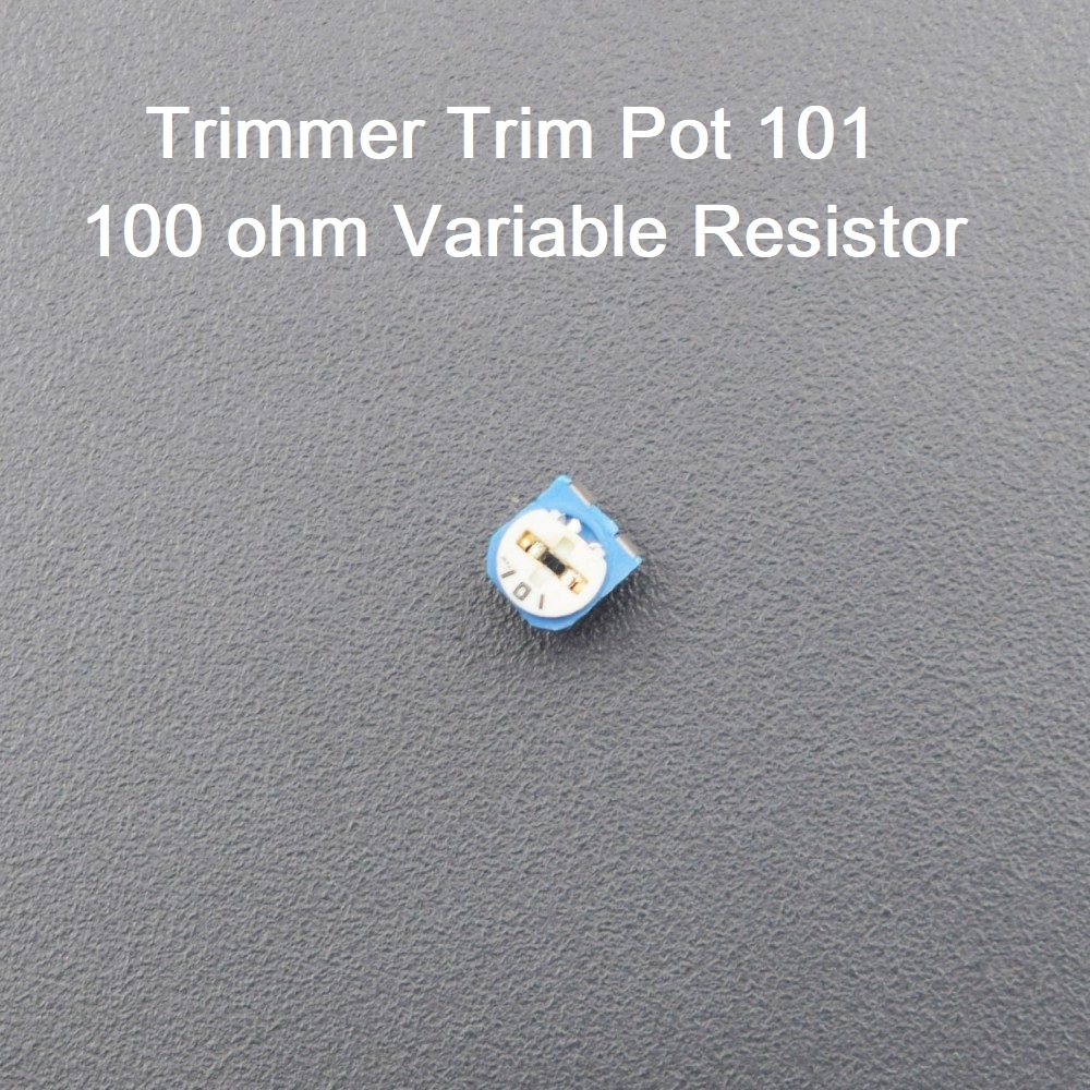 5Pcs- Trimmer Trim Pot RM065 101 100 ohm Variable Resistor ...