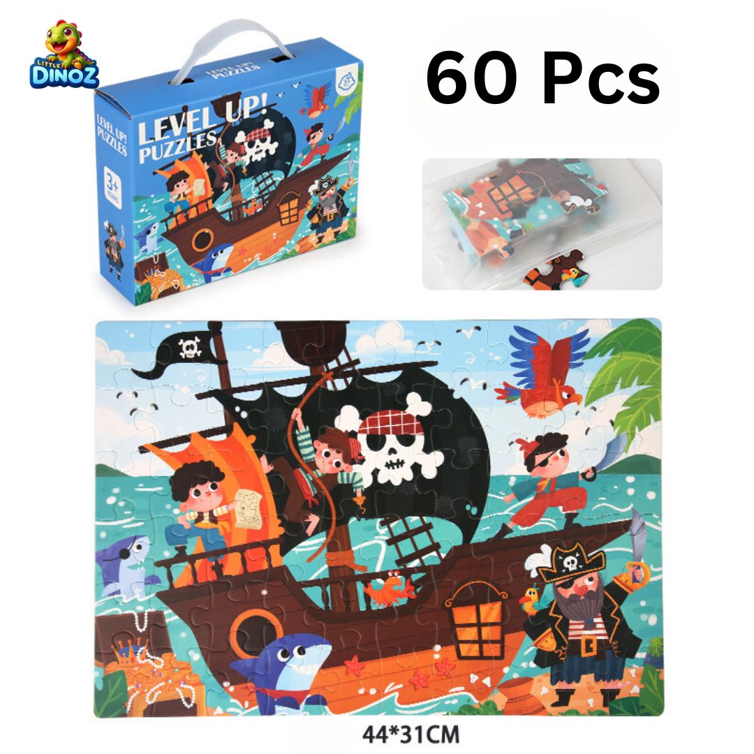 New Children 60pcs Level Up Puzzles Game | Daraz.com.bd