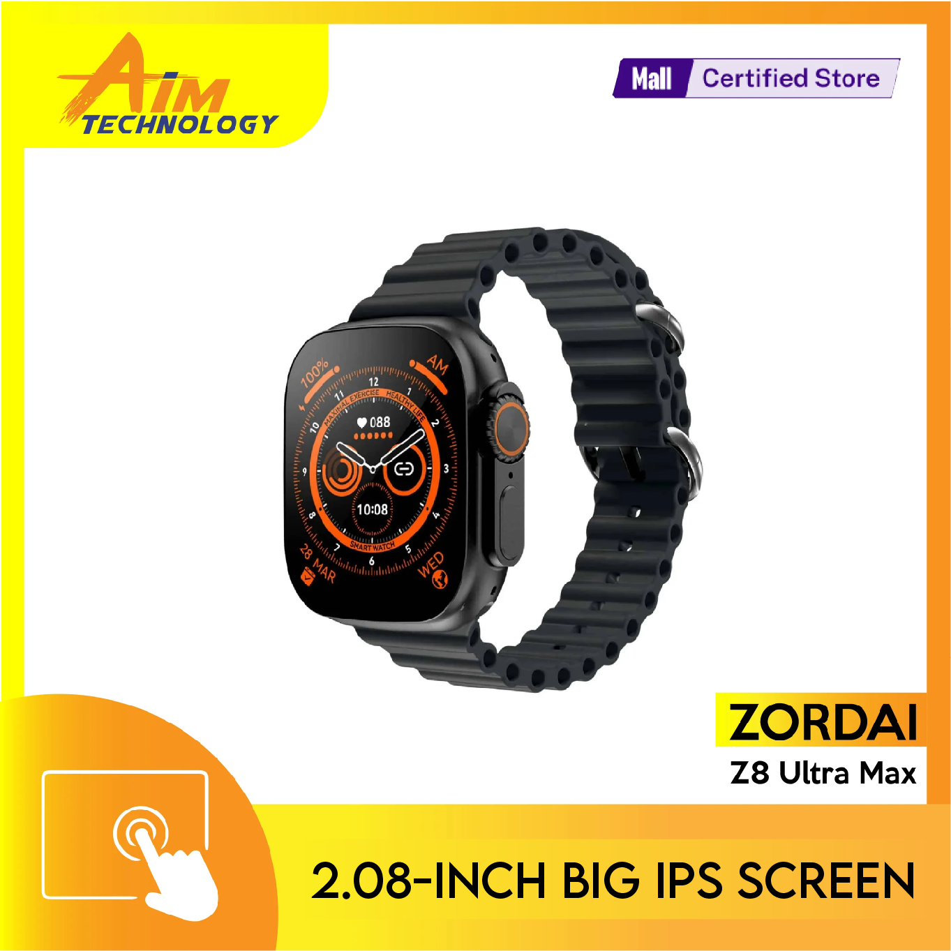 Zordai Z8 Ultra Max Smart Watch | Daraz.com.bd