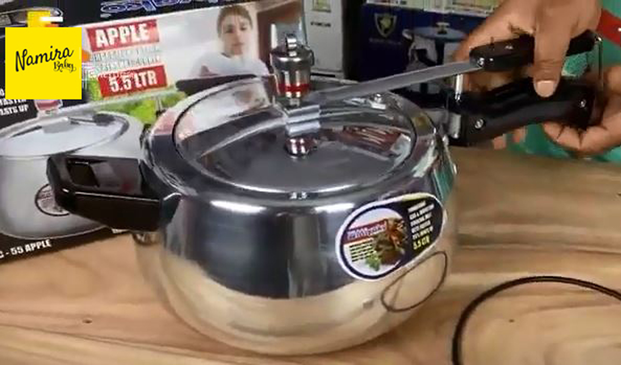 Miyako Pressure Cooker 5.5 Ltr APC-55 Apple | Daraz.com.bd