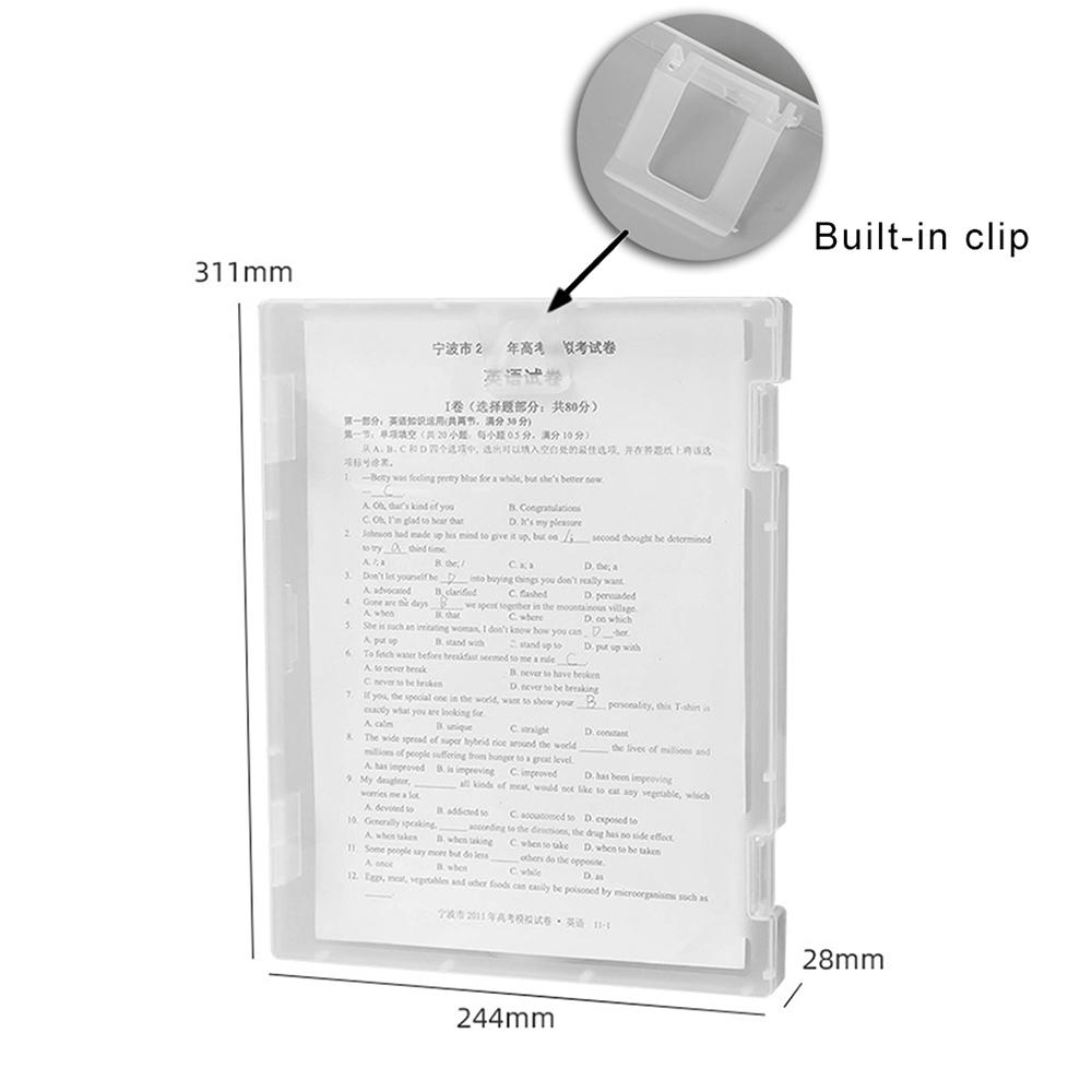 A4 File Clip File Clip Data Box Durable File Folder File Folder File ...