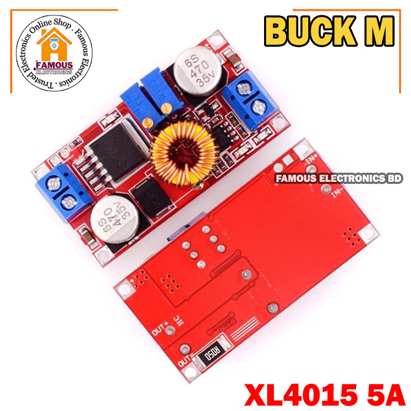 XL4015 Buck Converter 5A DC To DC CC CV Lithium Battery Step down Charging Board Led Power ...