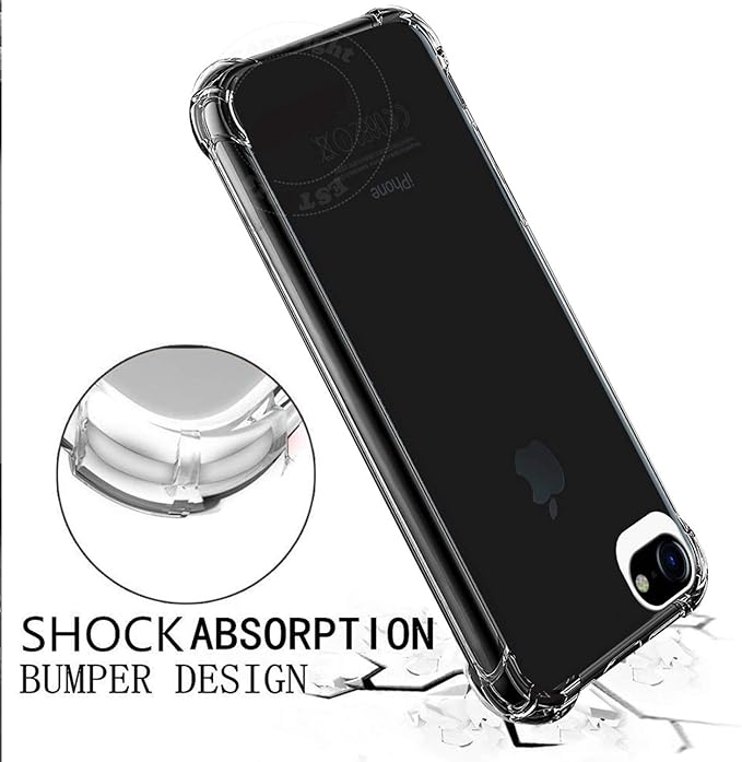 Iphone 7 Transparent Tpu Case – Slim, Flexible, Shockproof Cover With ...