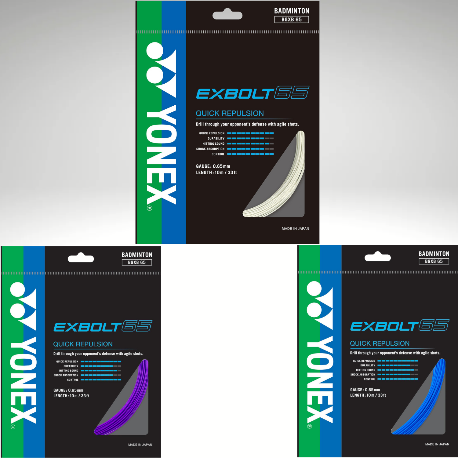 Yonex EXBOLT 65 Badminton Racquet String | Daraz.com.bd