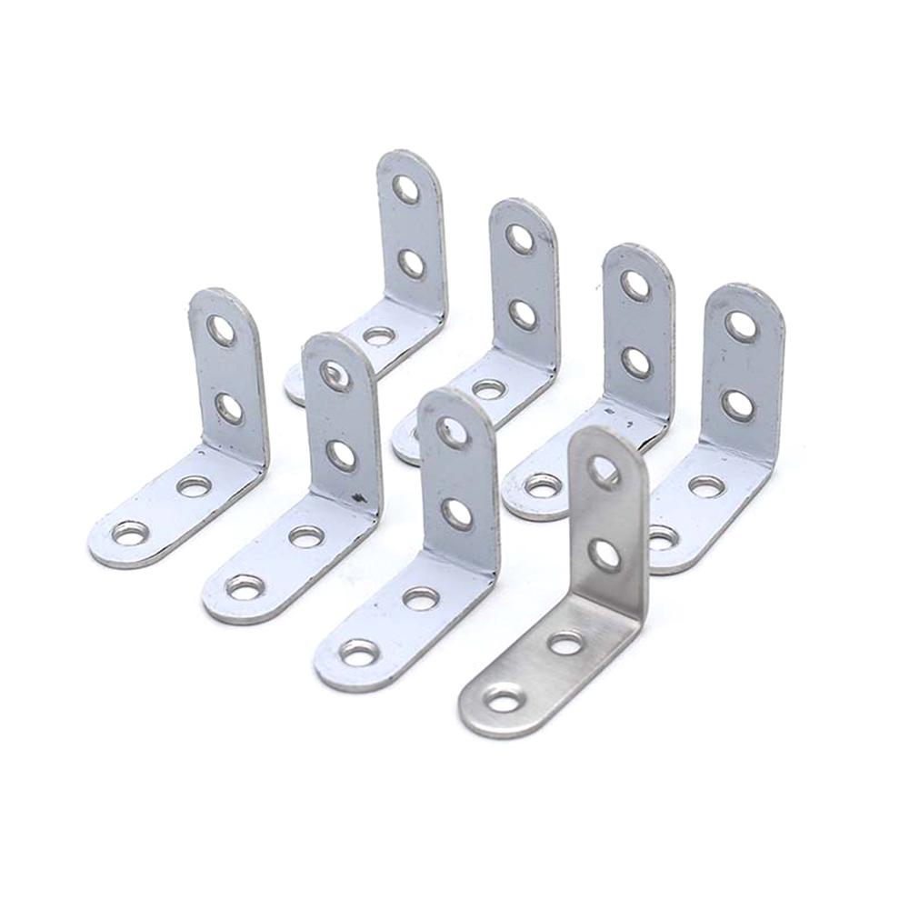 KOGEEK 8Pcs Stainless Steel 90 Degree Angle L Shaped Shelf Bracket ...