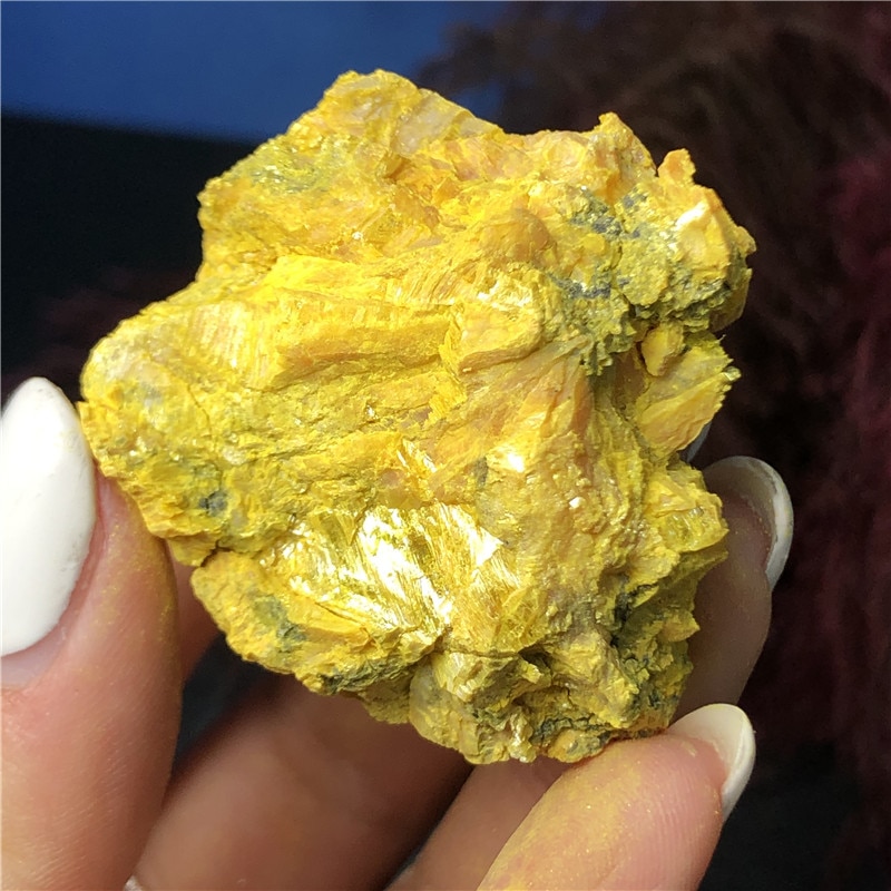 【Hannah Martin Store】AAAAA Beautiful Natural Orpiment Arsenic Sulfide ...