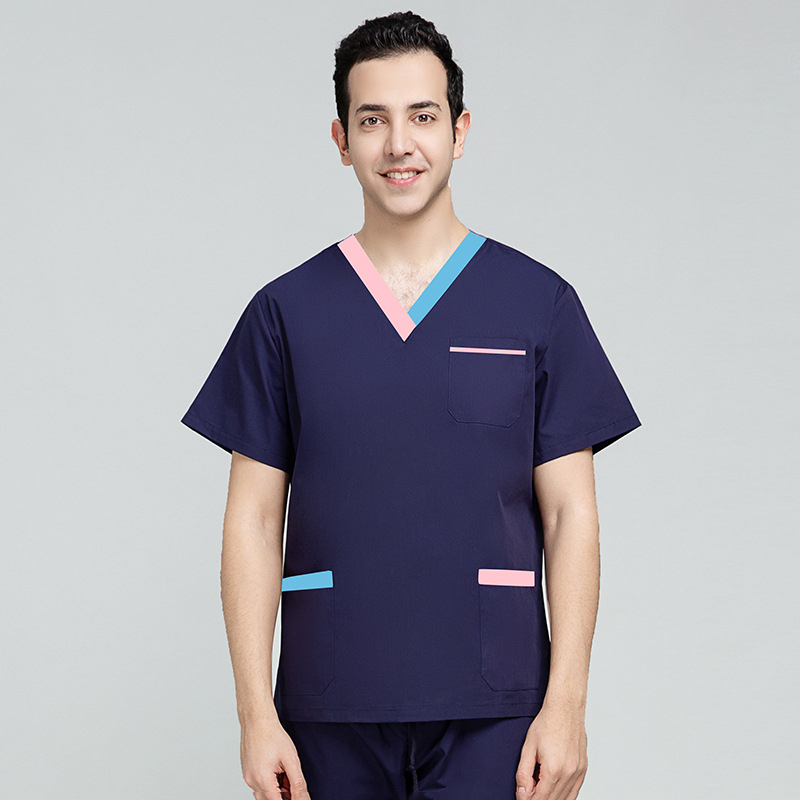 Nurse uniform top medical scrub hospital uniforms men women tops scrubs ...