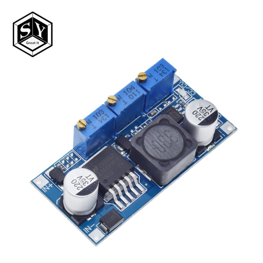 1PCS Great IT LM2596 LED Driver DC-DC Step-down Adjustable CC/CV Power ...