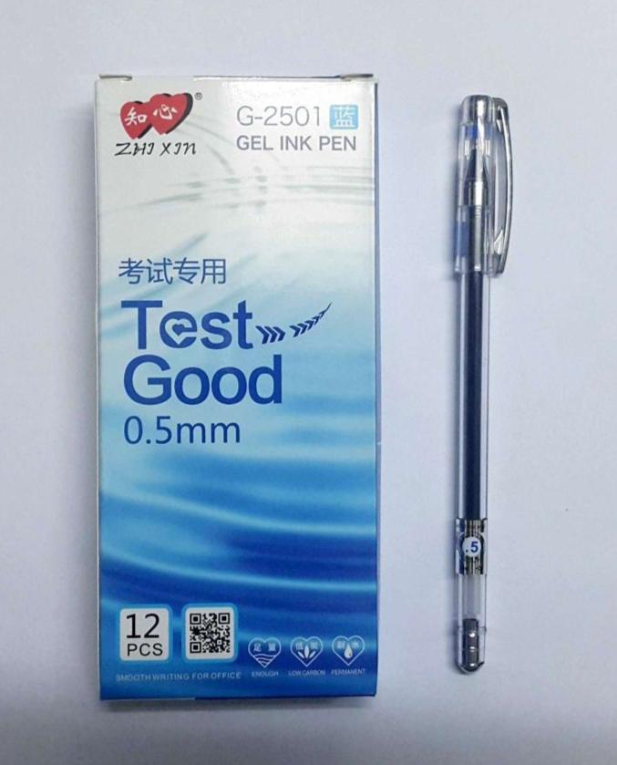 Test Good Gel Ink Pen - 0.5mm - 12pc box (Black/Red/Blue) | Daraz.com.bd