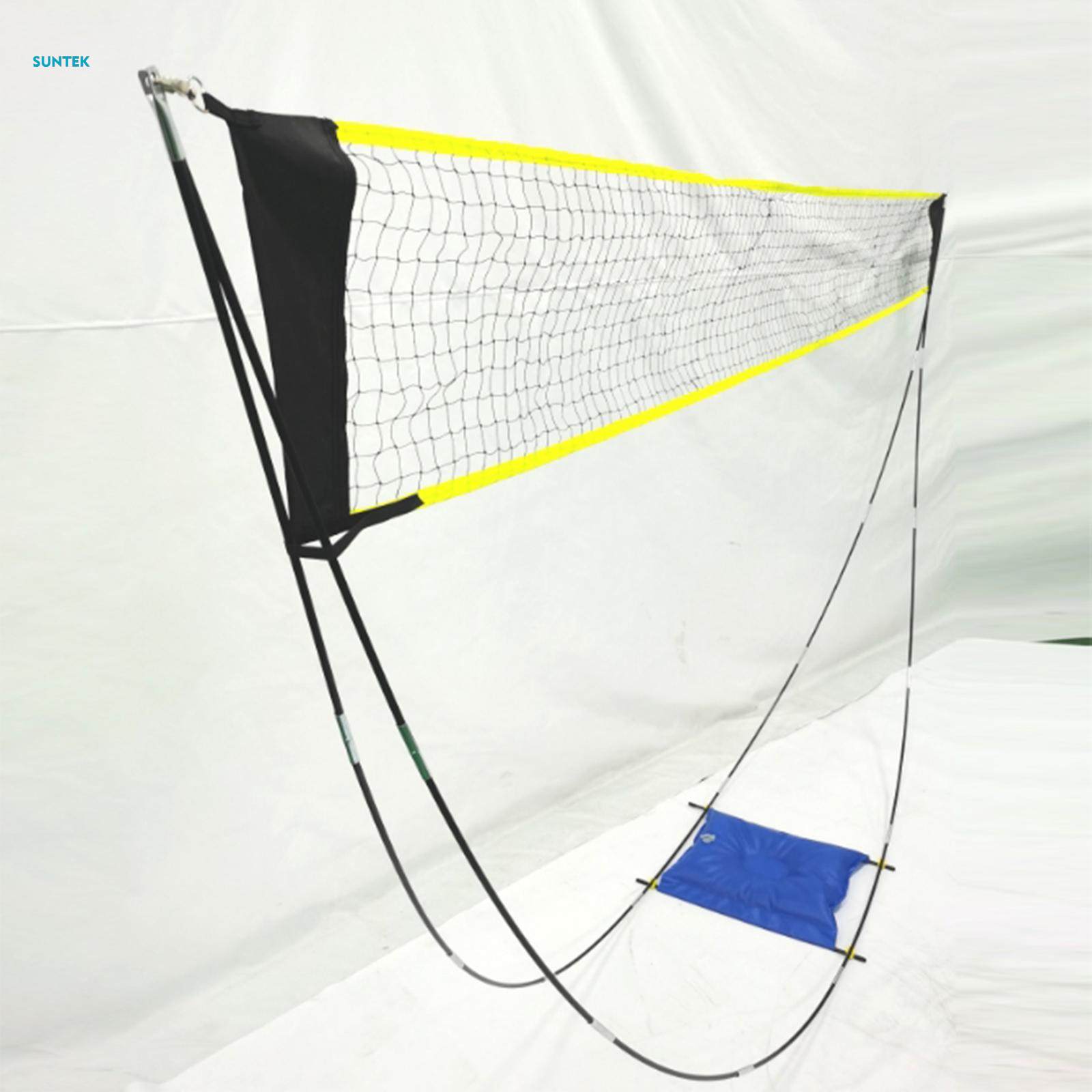 Portable Badminton Net Set Volleyball Net Outdoor with Carry Bag ...