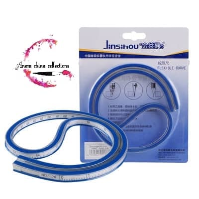 24 Inch (60cm) Flexible Curve Ruler Flex Design Rule, Ideal for use in ...