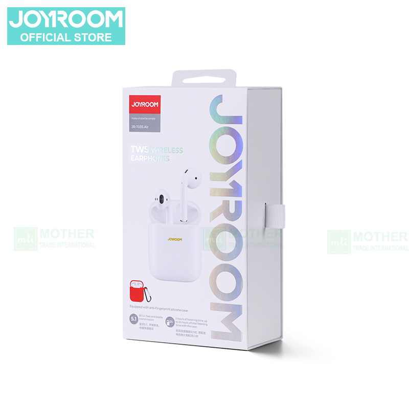 JOYROOM Wireless Earbuds JR-T03S Plus TWS White joyroom earbuds jr t03s ...