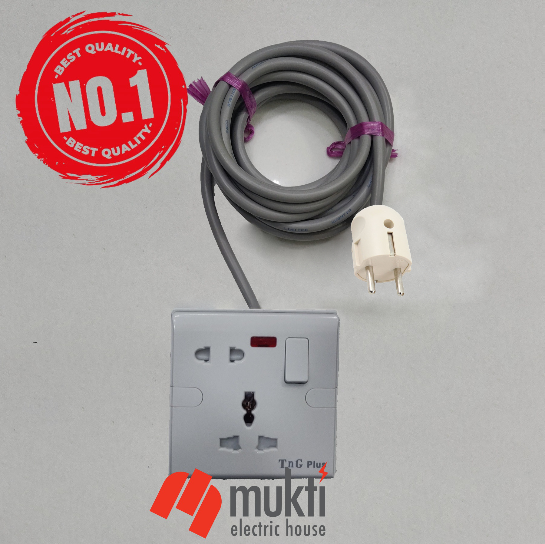 Homemade MultiPlug Custom Made TnG Plus 5 Pin One Gang Point Extension ...