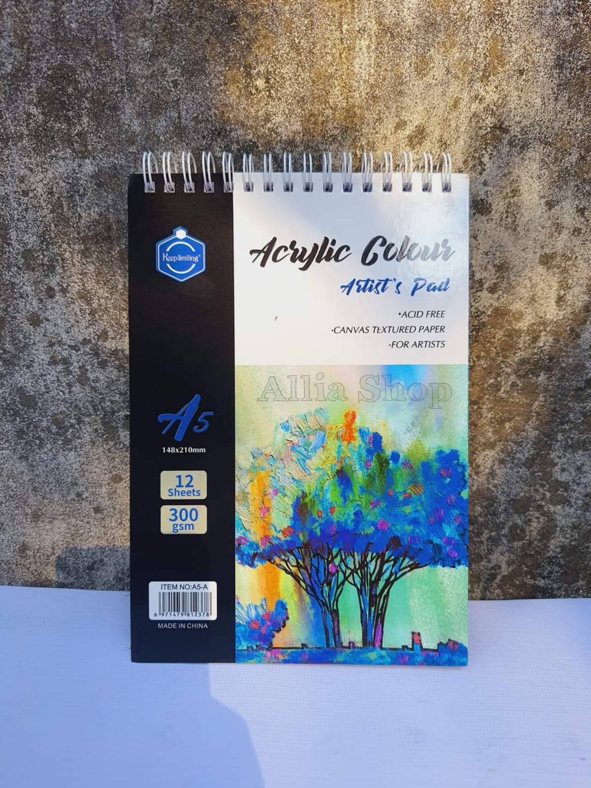 Keep Smiling Artist's Pad A5 Size (12 Sheets) | Daraz.com.bd